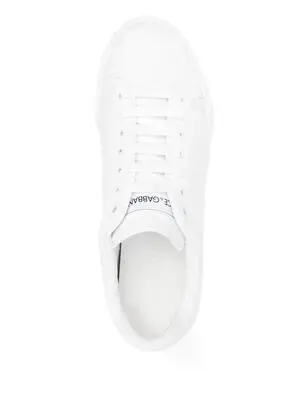 Dolce & Gabbana Leather Sneakers - White
