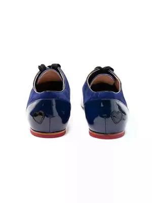 Hogan Patent Heart Detail Oxford Shoes