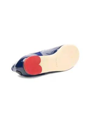 Hogan Patent Heart Detail Oxford Shoes