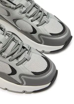 CLEENS Pulse Runner Panelled Mesh Sneakers