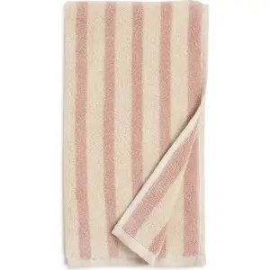 Nordstrom Hydrocotton Stripe Hand Towel Beige Oatmeal Multi