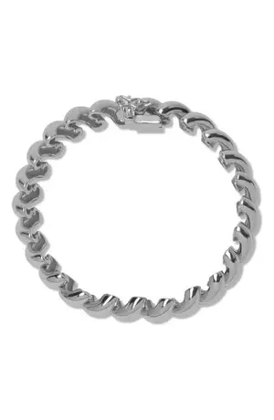 Argento Vivo Mini San Marco Chain Bracelet - Silver