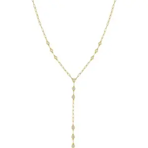 Bony Levy Monaco Diamond Y-necklace - 18k Yellow Gold