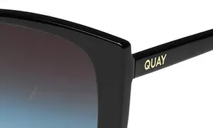 Quay Ever After 58mm Square Sunglasses