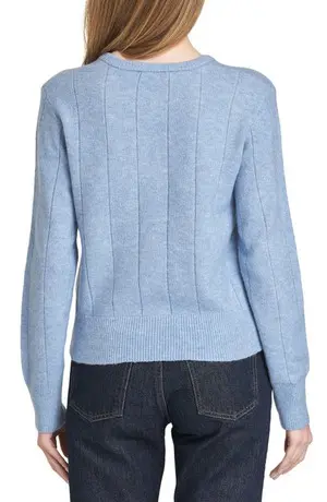 WAYF Cassie Cardigan - Sky Blue