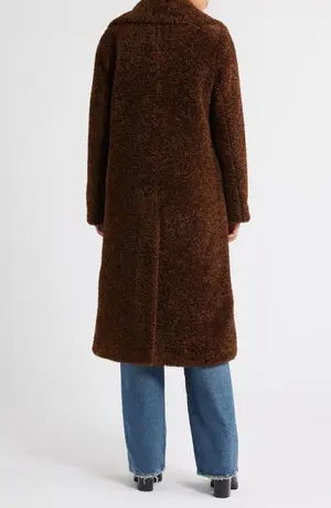 Sam Edelman Teddy Toggle Coat - Chocolate