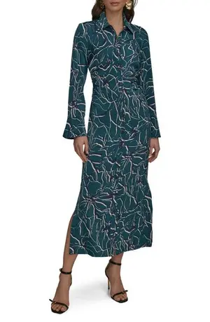 Donna Karan New York Long Sleeve Day Dresses For Women