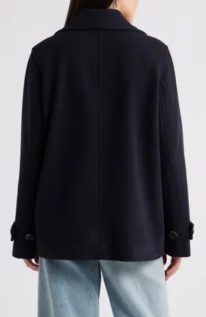 Sam Edelman Pea Coat - Navy
