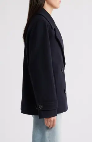 Sam Edelman Pea Coat - Navy