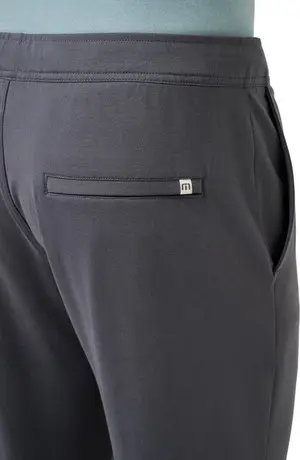 Travis Mathew Stretchknit Drawstring Pants - Ebony
