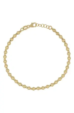 Bony Levy 14k Gold Beaded Bracelet - 14k Yellow Gold