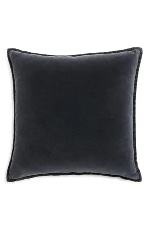 Nordstrom Velveteen Accent Pillow - Navy Blue