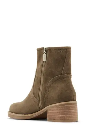 Blondo Cassadie Waterproof Bootie - Taupe Suede