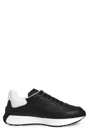 Alexander McQueen Sprint Runner Sneakers - Black/white