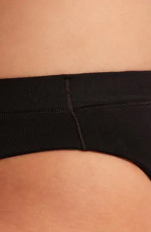 SAALT Regular Absorbency Comfort Bikini - Black