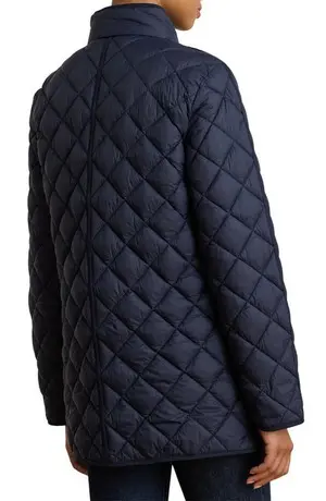 Ralph Lauren Diamond Quilted Puffer Jacket - Dark Navy