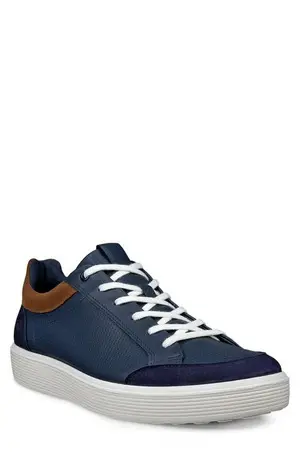 Ecco Soft 60 Leather Sneaker Night Sky/ombre