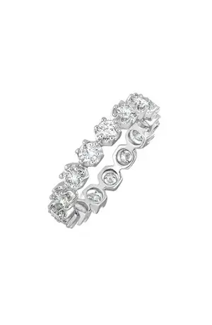 Bony Levy Audrey Diamond Eternity Ring - 18k White Gold