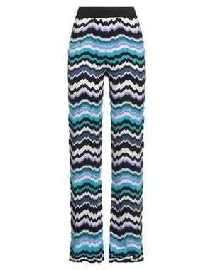 Missoni Pants In Viscose, Wool, And Polyamide Azure