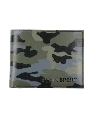 PLEIN SPORT Wallet Military Cow Leather - Green
