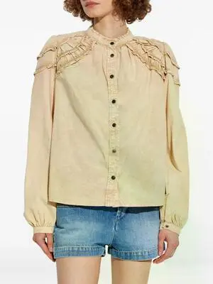 MARANT ETOILE Ruffled Cotton Shirt
