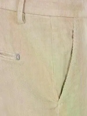 DONDUP Corduroy Cuffed Trousers - Neutrals