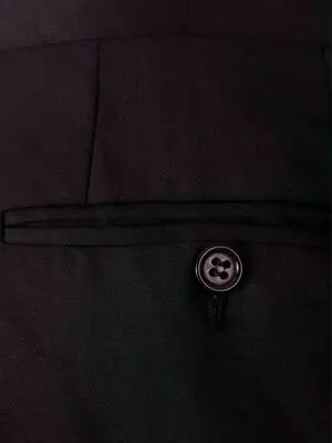 Canali Wool Trousers - Black