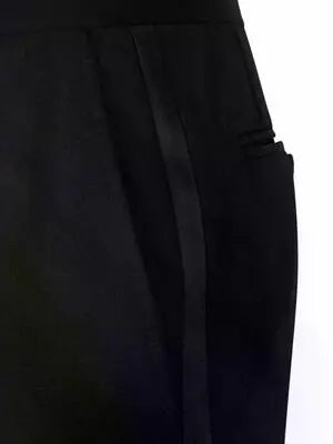 Canali Wool Trousers - Black