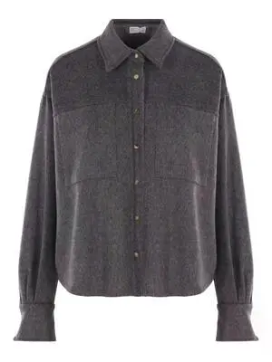 Women's Brunello Cucinelli Gray Shirts