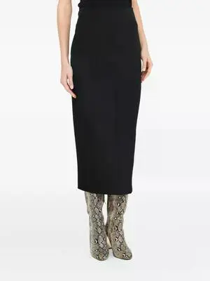 Liu Jo Midi Skirt With Back-zip Closure
