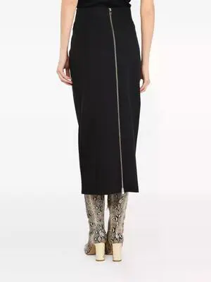 Liu Jo Midi Skirt With Back-zip Closure
