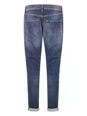 DONDUP Cuffed Denim Jeans - Blue