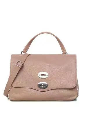 ZANELLATO Small Postina Leather Shoulder Bag