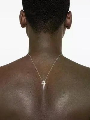 Rick Owens Pentagram Charm Necklace