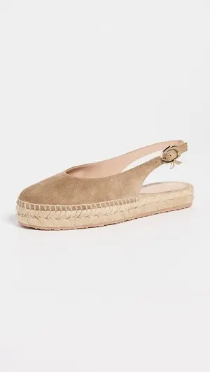 GIANVITO ROSSI Paz Espadrilles - Camel/natural