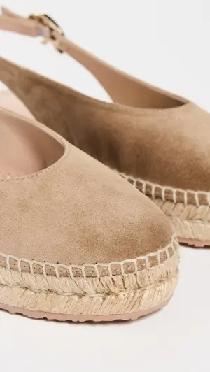 GIANVITO ROSSI Paz Espadrilles - Camel/natural