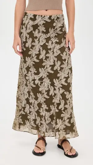 Rag & Bone Wren Floral-print Skirt