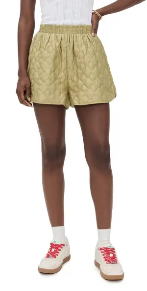 VRG GRL Leo Quilted Shorts
