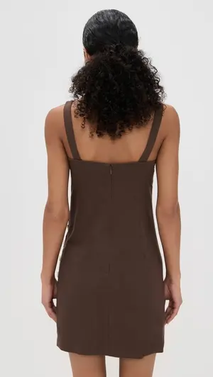 LE BOP Sylvie Mini Dress - Chocolate