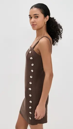 LE BOP Sylvie Mini Dress - Chocolate