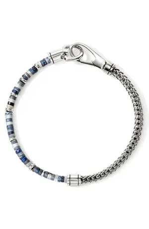 John Hardy Heishi & Chain Bracelet