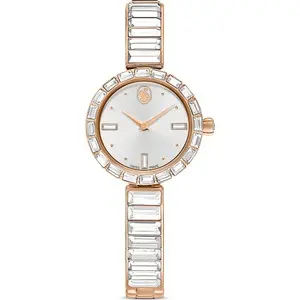 SWAROVSKI Matrix Bracelet Watch - White/rose Gold