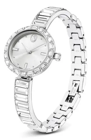 SWAROVSKI Matrix Bracelet Watch - White/silver