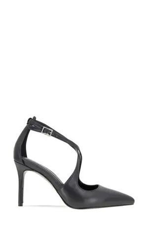 Bcbgmaxazria Ankle Strap D'orsay Pumps - Black