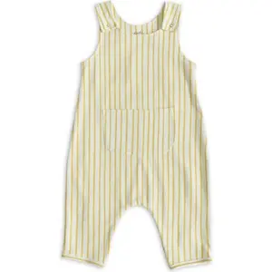 PEHR Stripe Organic Cotton Overall Stripes Away Marigold