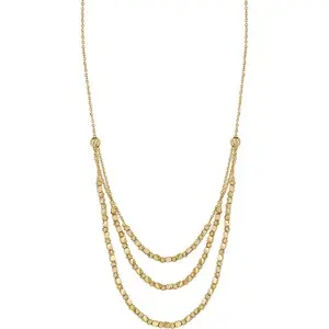 Bony Levy 14k Gold Multilayer Chain Necklace
