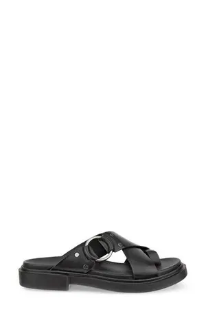 Ecco Metro Ring Slide Sandal - Black