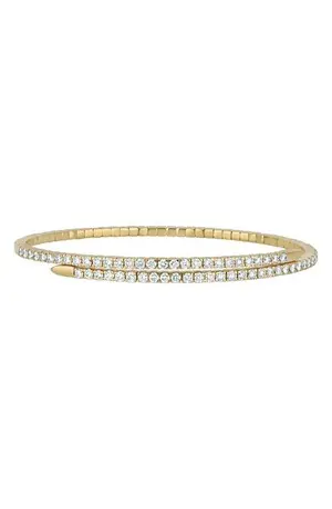 Bony Levy Audrey Diamond Bangle - 18k Yellow Gold