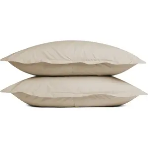 PARACHUTE Set Of 2 Brushed Cotton Shams - Latte