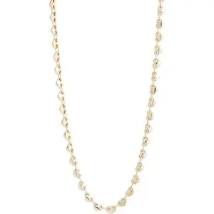 Zoe Chicco 14k Gold Mariner Heart Link Chain Necklace - Yellow Gold